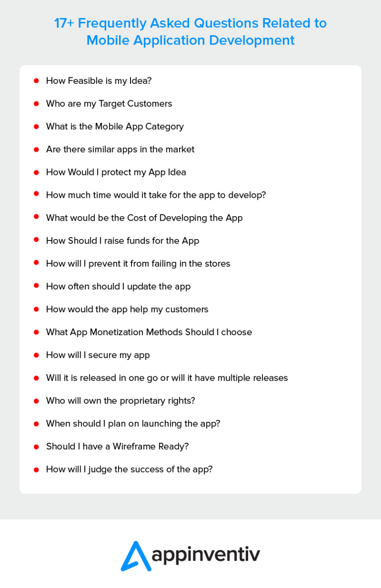 Frequently Asked Questions on Mobile App Development