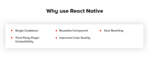 Reasons Why Use React Native For Your Next App Development
