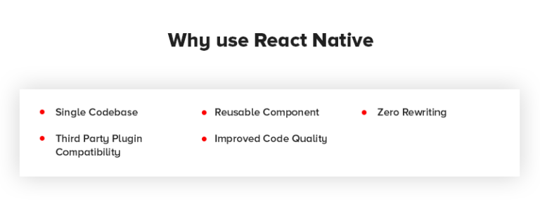 Reasons Why Use React Native For Your Next App Development