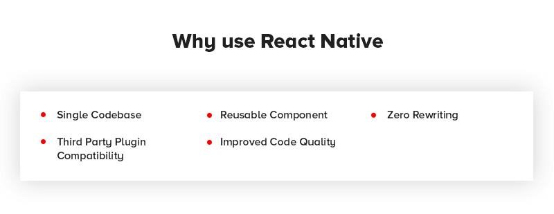 Reasons Why Use React Native For Your Next App Development