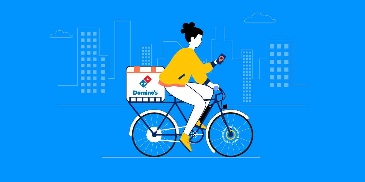 Domino’S Starts E-Bike Delivery To Beat Grubhub And Ubereats