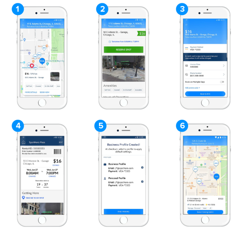 How much does it cost to develop a parking app like SpotHero?